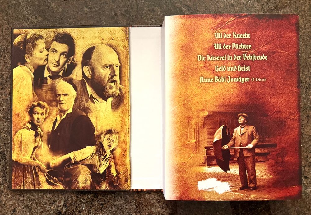 Jeremias Gotthelfs Meisterwerke, DVD Box - Schweizer Film (Gebraucht ...