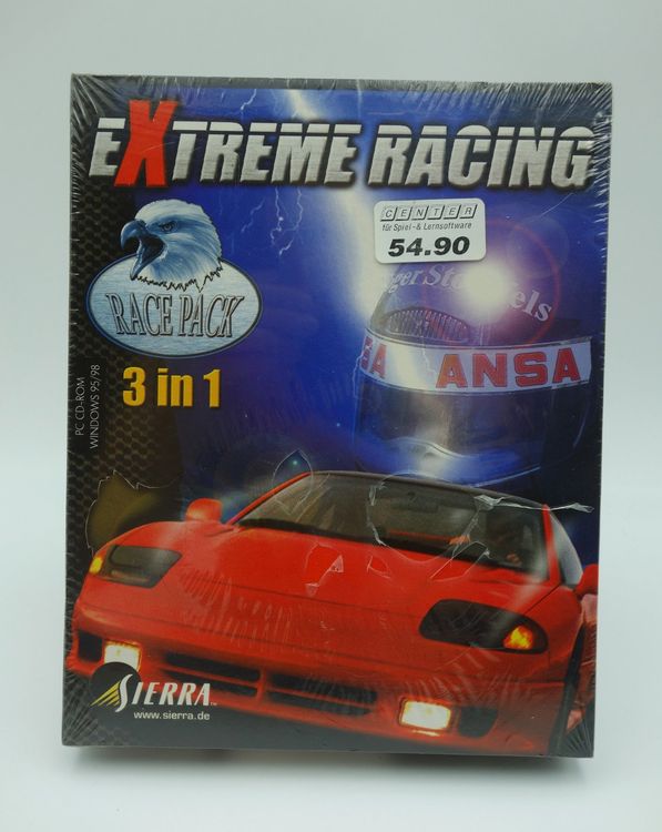 Extreme Racing 3in1, Sierra, PC Game Big Box, neu (Neu (gemäss ...