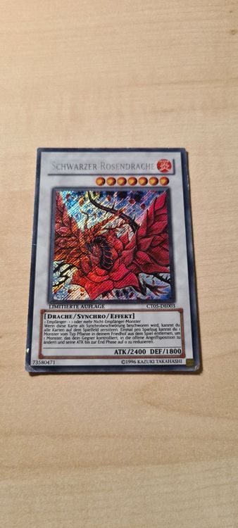 Yugioh Schwarzer Rosendrache Kaufen Auf Ricardo