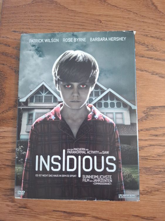 Insidious DVD - Horror vom Macher von SAW - Jetzt sichern! (Gebraucht ...