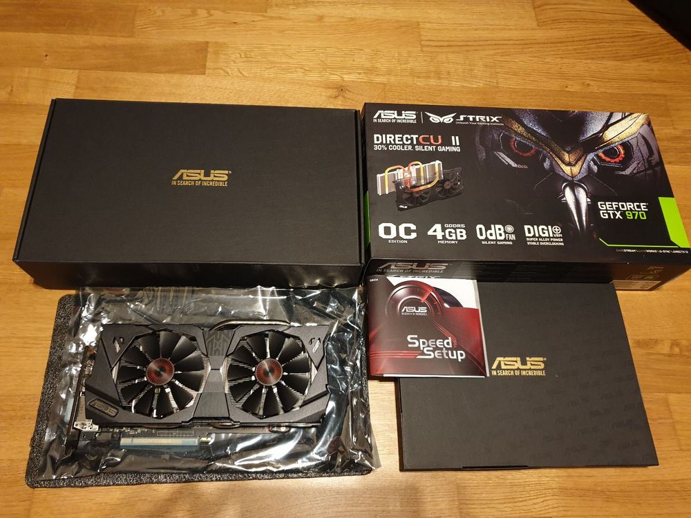 Asus GeForce GTX 970 Strix OC | Kaufen auf Ricardo