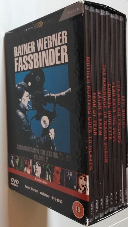 Rainer Werner Fassbinder 8 DVD Box - DE-Kult Doku Interviews | Kaufen auf Ricardo