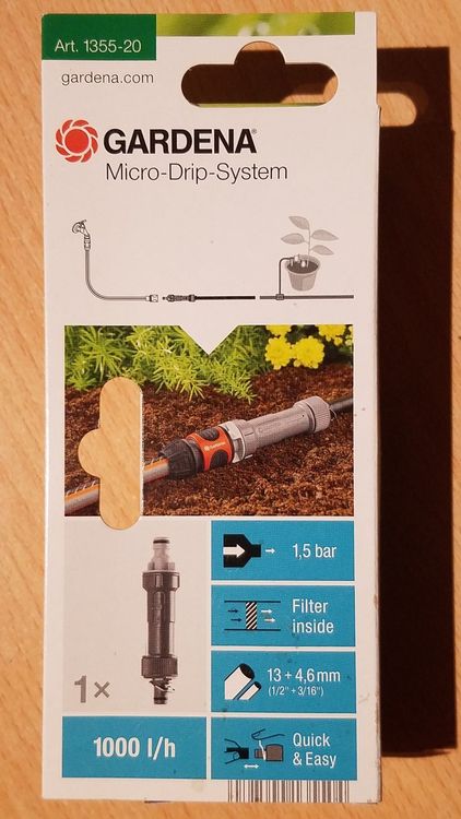 Gardena Basisgerät 1000 Druckminderer Micro-Drip-System | Kaufen auf ...