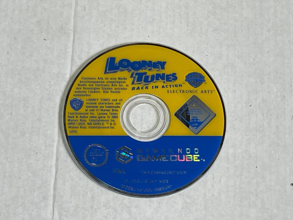 looney tunes back in action nintendo gamecube disc only | Kaufen auf ...