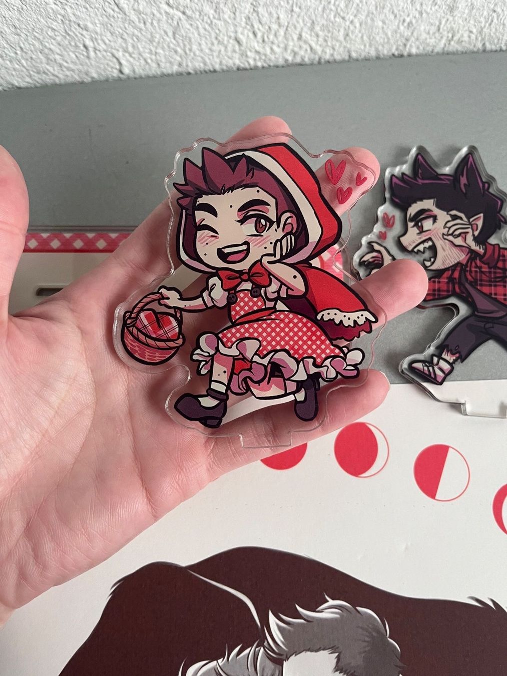 Teen Wolf Sterek Stiles und Derek Standee und A4 Print Set (Gebraucht ...