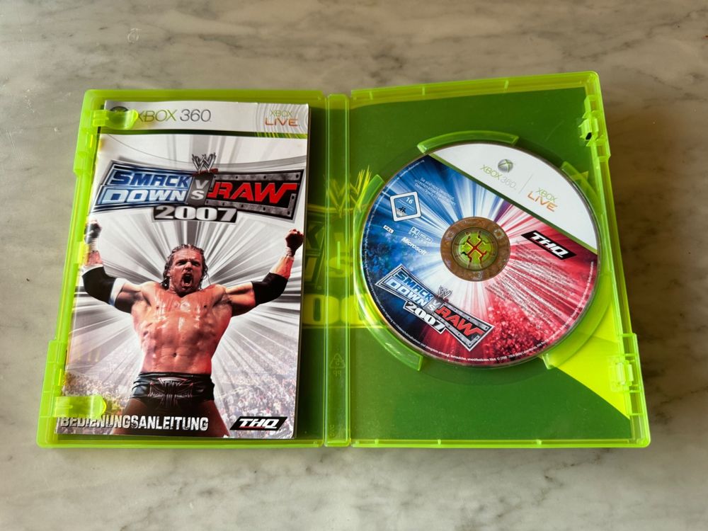 WWE SMACKDOWN VS RAW 2007 SPIEL FÜR XBOX 360 (Gebraucht) in hägendorf ...