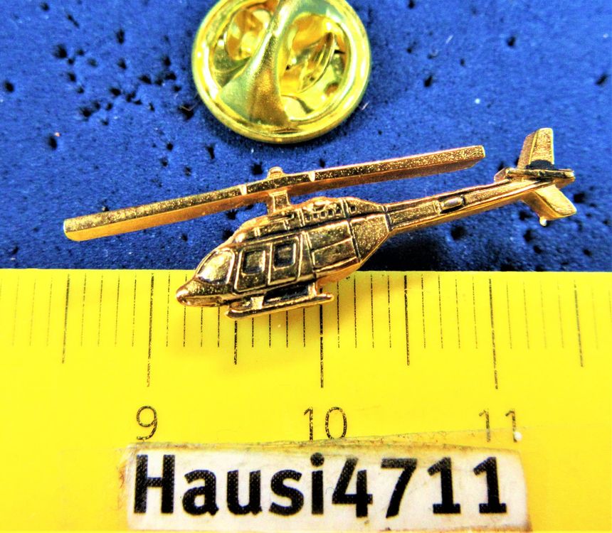 PIN HELIKOPTER 3D-OPTIC HELI ARMEE ODER PRIVAT SCHMUCK-PIN | Kaufen auf ...