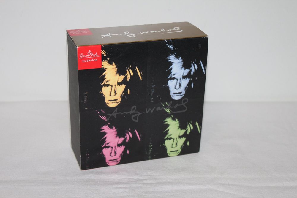 Andy Warhol für Rosenthal, Porzellan Pop Art, Roter Stiefel | Kaufen ...