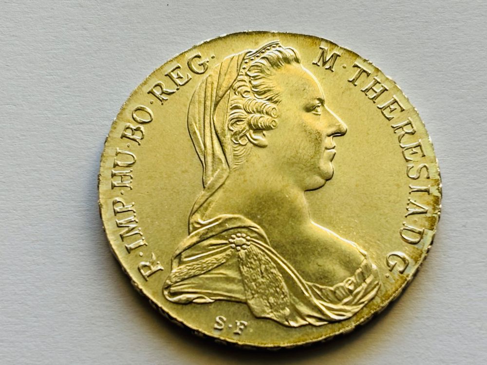 Silber Taler 1780 Theresia Thaler 28 gr 41mm TOP Zustand +++ (Neu ...