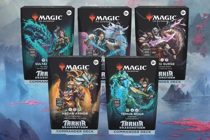 Magic The Gathering Tarkir Dragonstorm Commander Deck Set EN (Gebraucht ...