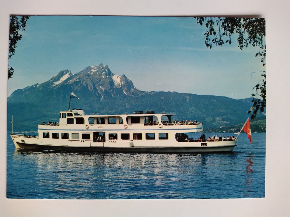 Schiff Pilatus, Stempelung, sauber alt ungelaufen (Gebraucht) in Ohmstal für CHF 1 – mit ...