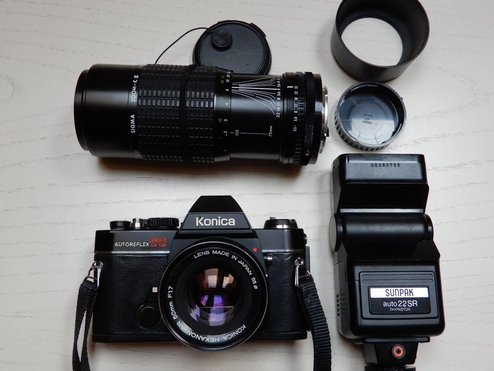 Konica Autoreflex TC System mit Zubehör | Kaufen auf Ricardo