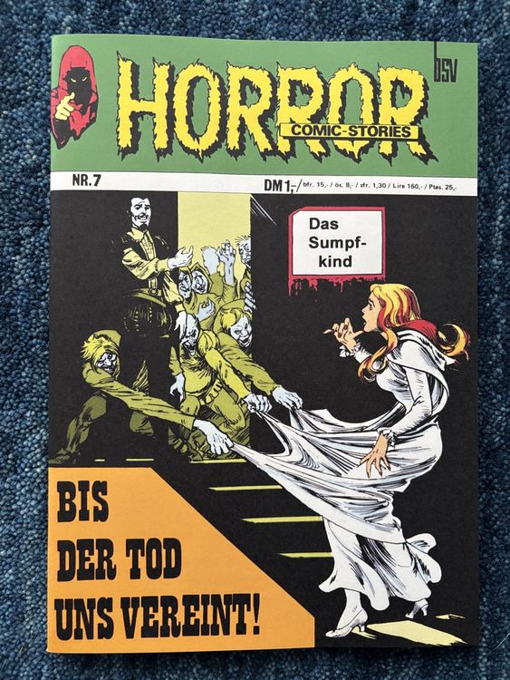 Horror Comic DC Heft 7, limitiert 50Expl. Fan Ausgabe (Neu (gemäss ...