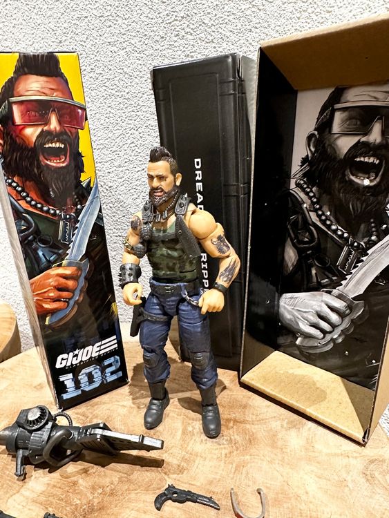 HASBRO G.I. JOE CLASSIFIED SERIES 102 COBRA DREADNOK RIPPER (Neu ...