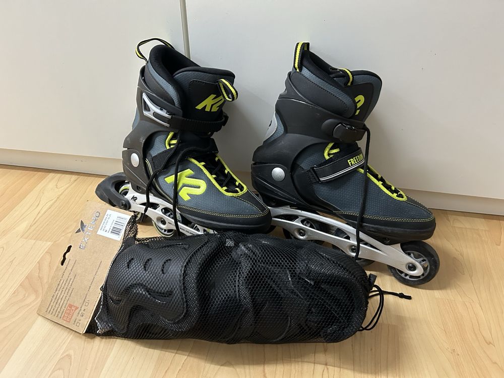 K2 Freedom Inlineskates, Top Zustand, Gr. 44, Schoner 👍 51 (Neu (gemäss ...