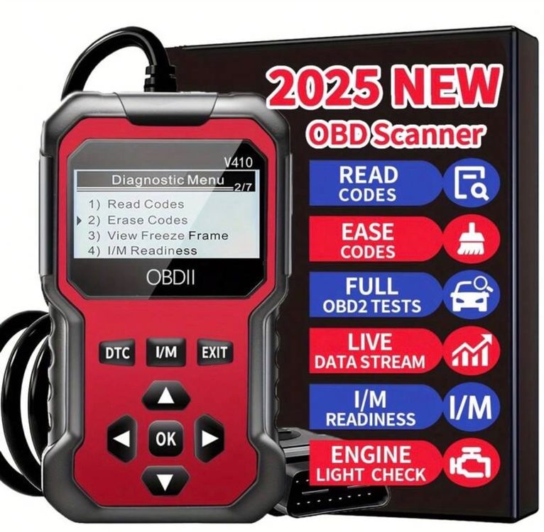 Neuer OBD2 Auto Diagnose Scanner Lesegerät Fehlercode (Neu und ...