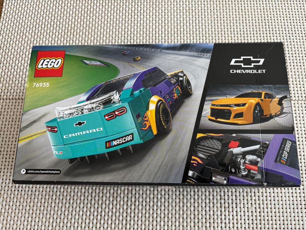Lego Speed Champions NASCAR Chevrolet Camaro ZL1 76935, NEU (Neu und ...
