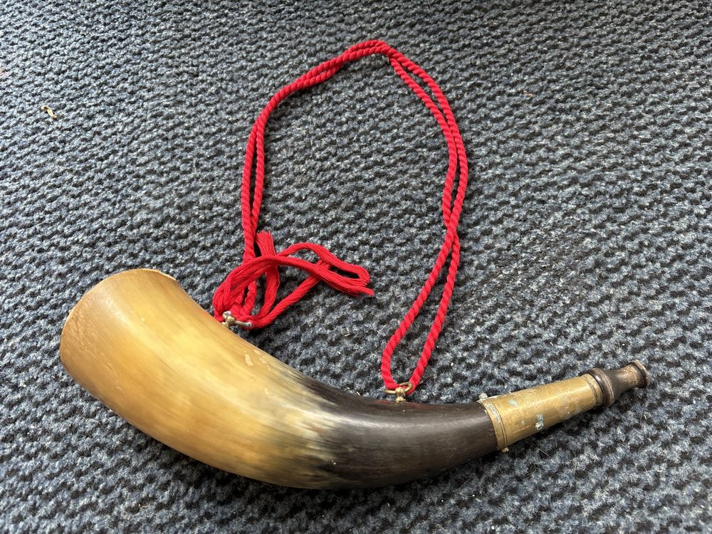 Antikes Kuhhorn Trinkhorn mit Halterung (Gebraucht) in Konolfingen für ...