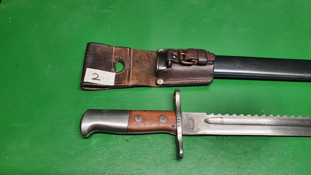 Säbel - Bajonett Ord.1914 Faschinenmesser mit Stahlscheide | Kaufen auf Ricardo