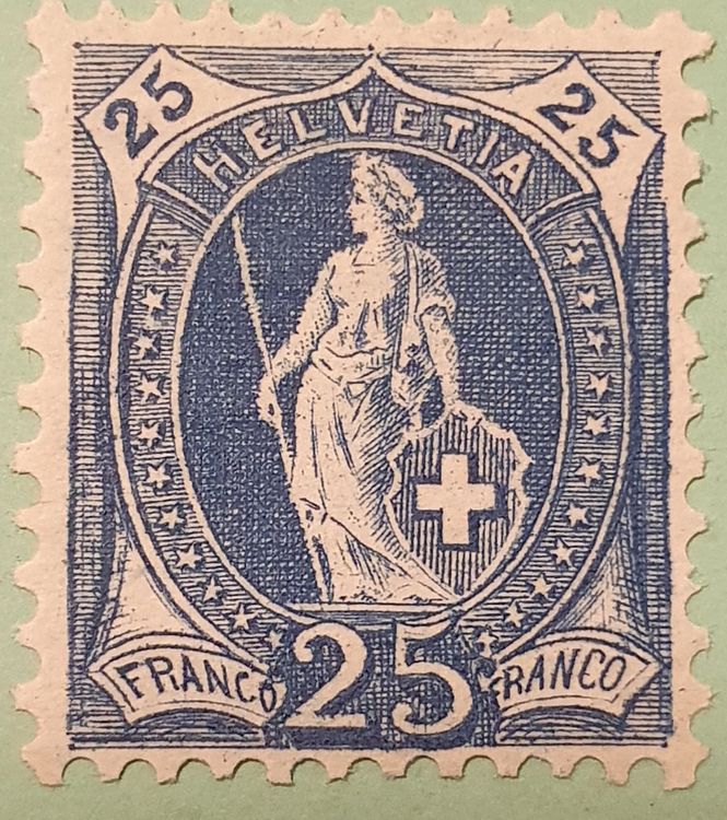 Stehende Helvetia 87A * Kat. 15.- | Kaufen auf Ricardo