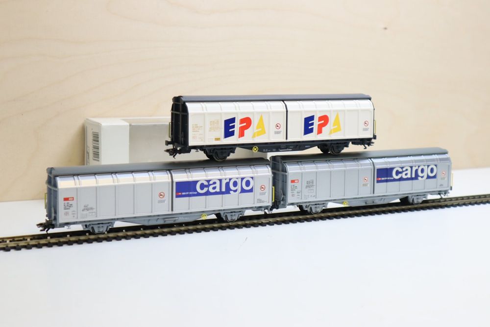 Märklin SBB Hbbillns Schiebewandwagen Set 48021 (Gebraucht) in für CHF ...