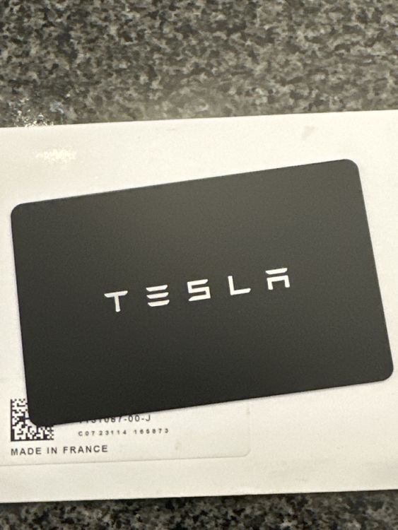 Tesla Keycard Model 3 Y S X Neu (Neu (gemäss Beschreibung)) in Zürich ...