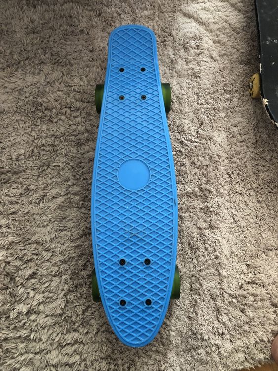 Blaues Penny Board Cruiser Skateboard für den Sommer | Kaufen auf Ricardo