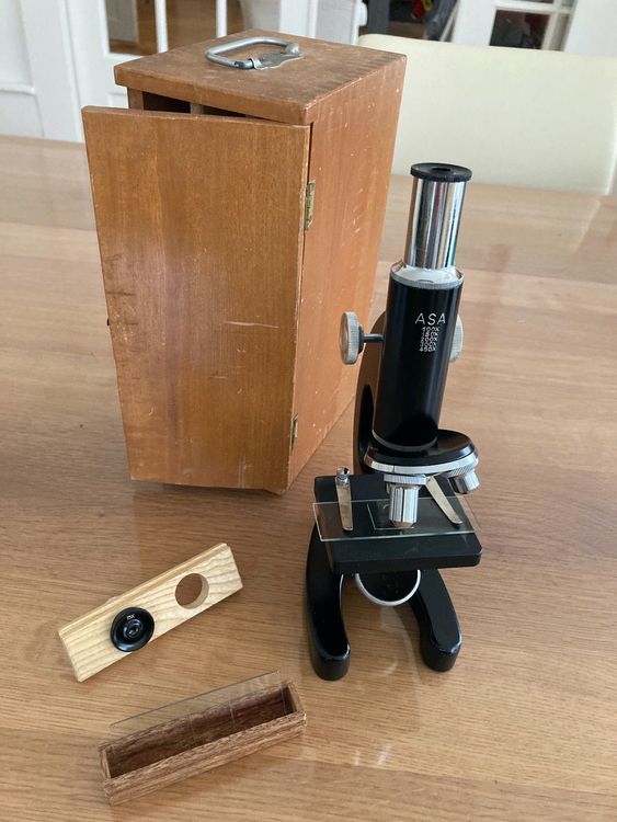 Microscope ASA vintage (100-450 x) (Gebraucht) in La Tour-de-Peilz für ...