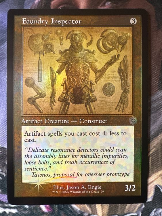 Foundry Inspector FOIL #79 Retro Frame Artifacts (Neu (gemäss ...