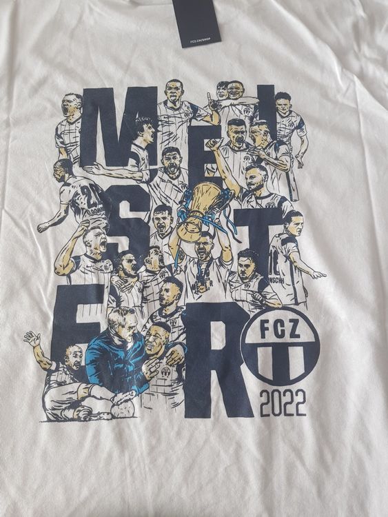 offizielles FCZ Meister T-Shirt 2022, XL, | Kaufen auf Ricardo