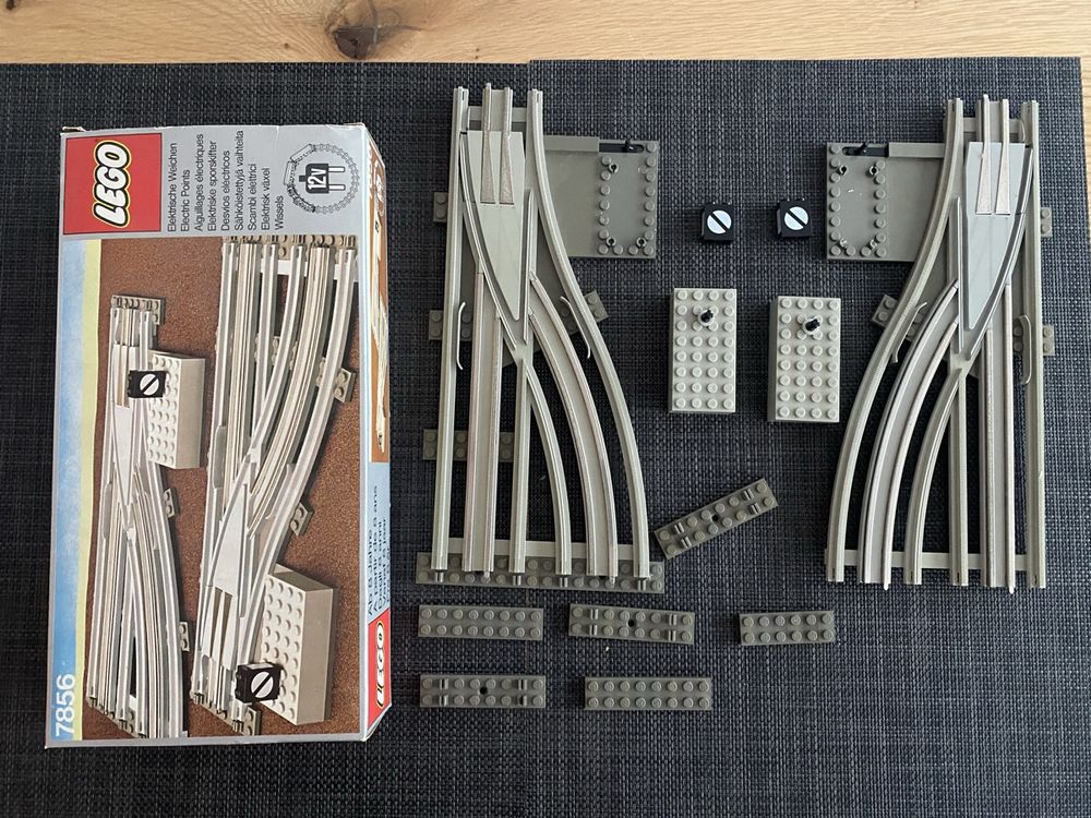 Lego Eisenbahn elektrische Weichen 7856 (Gebraucht) in Arbon für CHF 18 ...