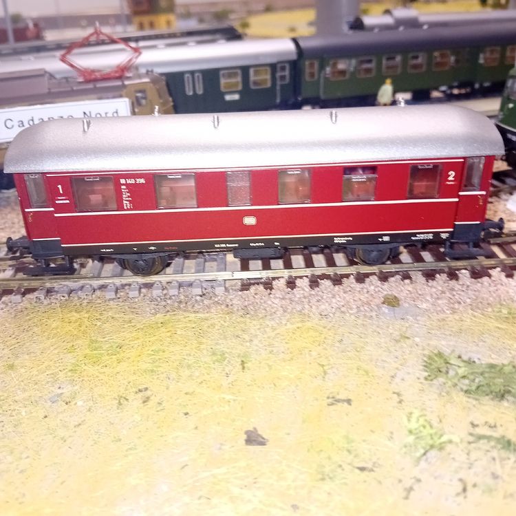 Märklin Zwischenwagen Personenwagen VB 140396 rot 2 Achser, (Neu ...