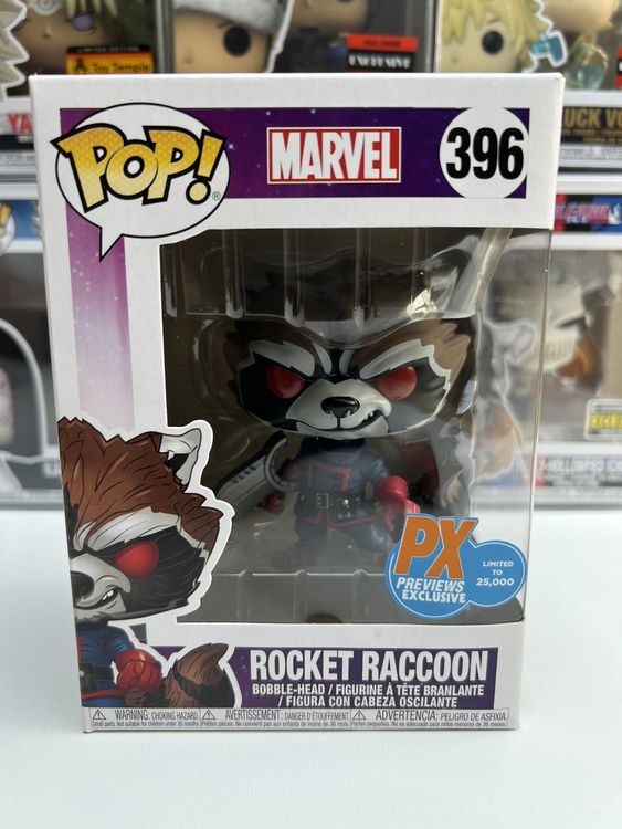 Funko POP! Marvel Rocket Raccoon (Classic) Edition Limitée | Kaufen auf ...