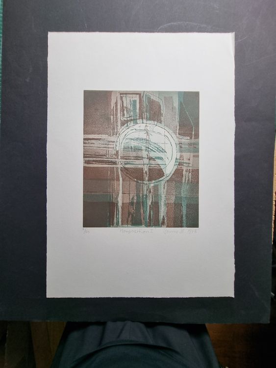 BRUNO WURSTER RADIERUNG AQUATINTA SIGNIERT NUMMERIERT (Gebraucht) in Gersau für CHF 35 – mit ...