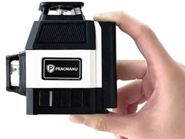 Mini-3D-Laser-Wasserwaage 12 Linien 360° horizontal vertikal (Neu und ...