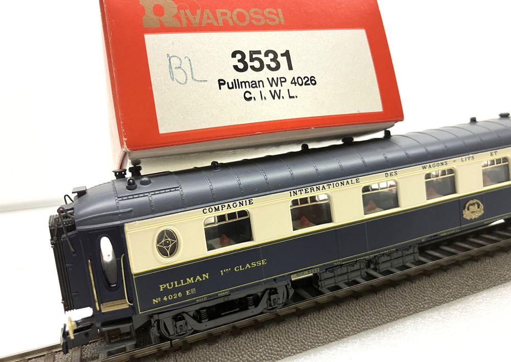 Rivarossi 3531= Schlafwagen Pullman Orientexpress WP 4026 E (Neu (gemäss Beschreibung)) in Thun ...