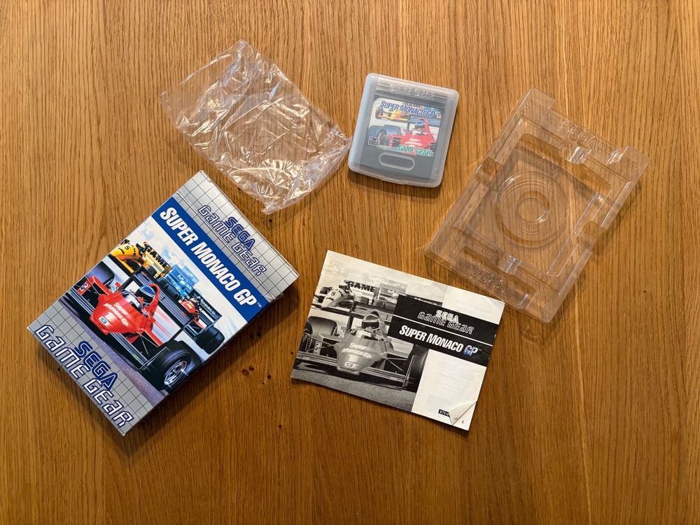 Sega Game Gear - Super Monaco GP / Komplett OVP / CIB (Gebraucht) in ...