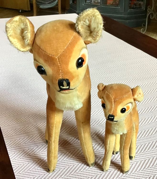 Steiff Bambi Reh mit Kitz 60er Jahre | Kaufen auf Ricardo
