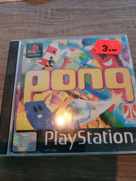 Playstation 1 Pong | Kaufen auf Ricardo