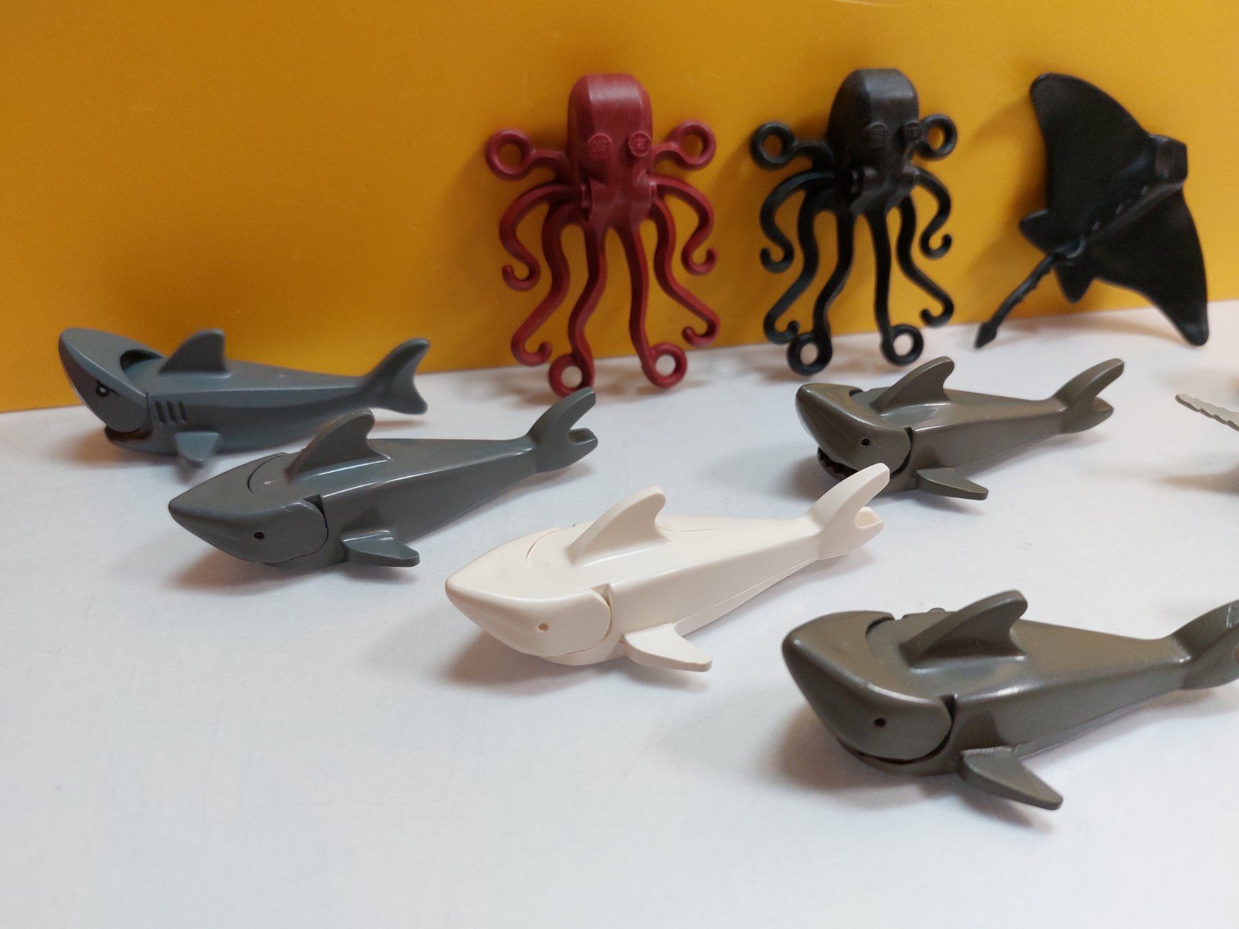 LEGO System - City: Wassertiere - 8 Haie, Rochen, Tintenf. (Gebraucht ...