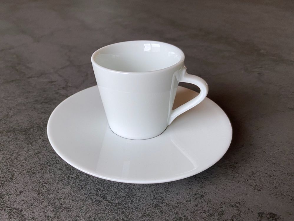 Nespresso Espressotasse weiss / braun RITUAL Collection | Kaufen auf ...