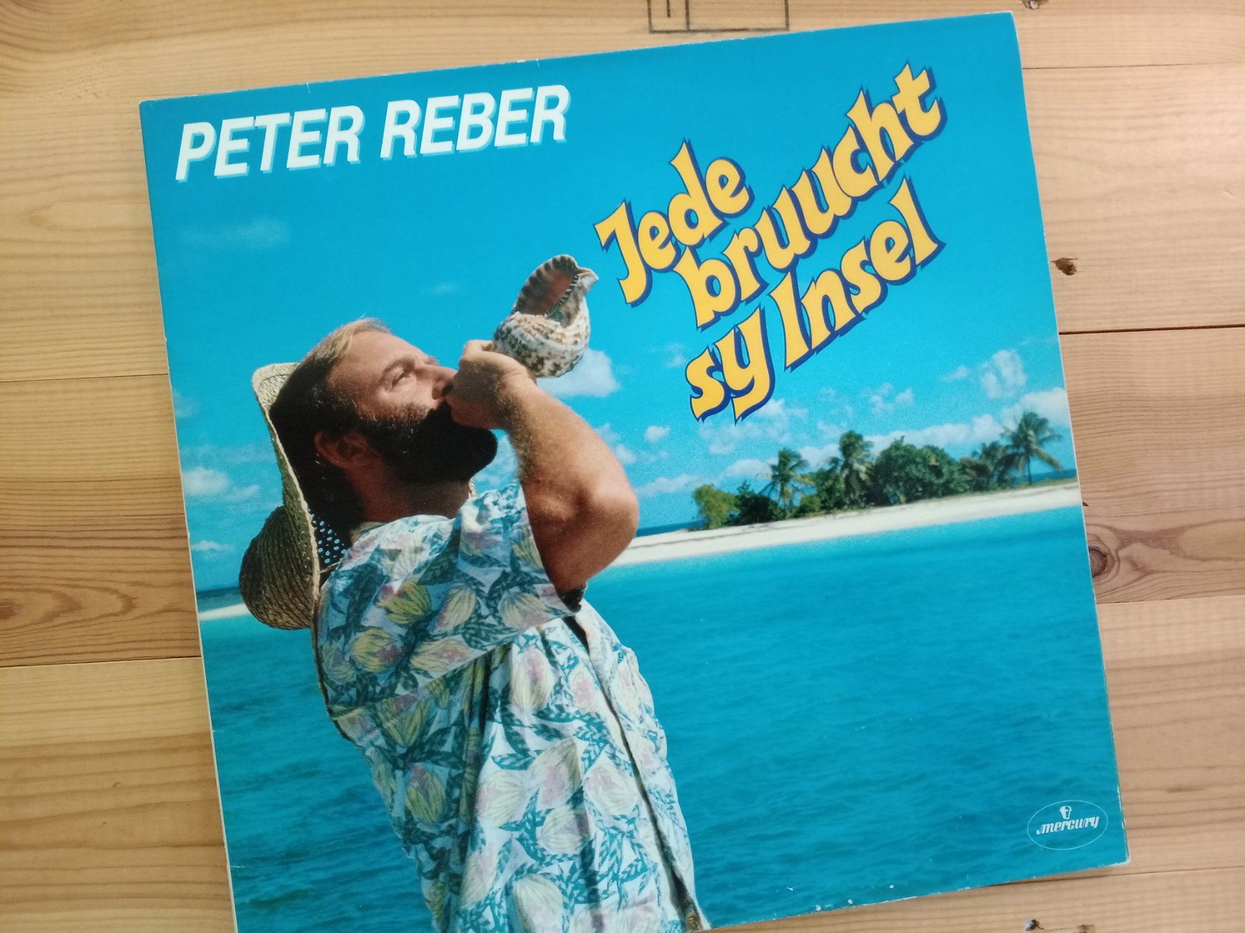 Peter Reber - Jede bruucht sy Insel, LP Schallplatte Top! (Gebraucht ...