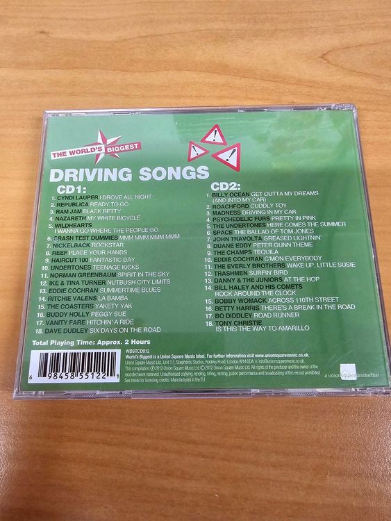 2 CDs - Various – The World’s Biggest Driving Songs (Gebraucht) in ...