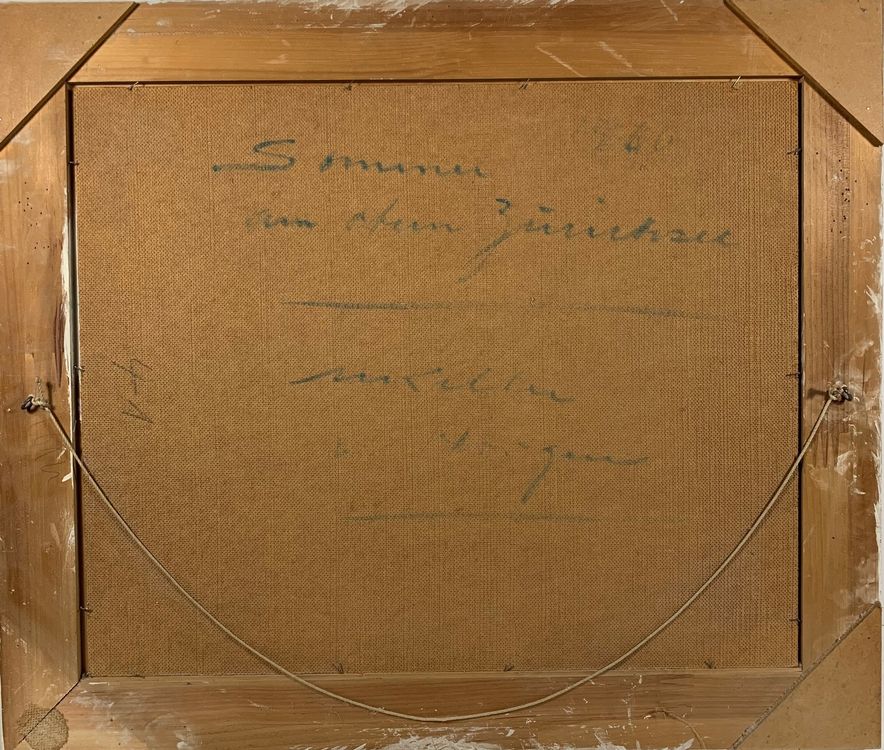 Max Keller (1916-1982) grosses Gemälde | Kaufen auf Ricardo