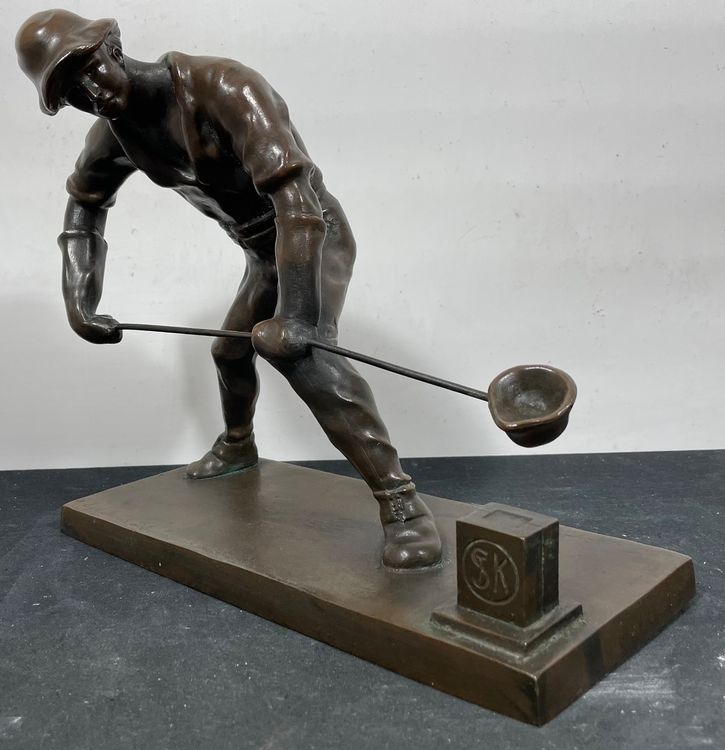 Erich Van Den Driesch (1878-c.1915) Bronze Skulptur (Gebraucht) in Root ...
