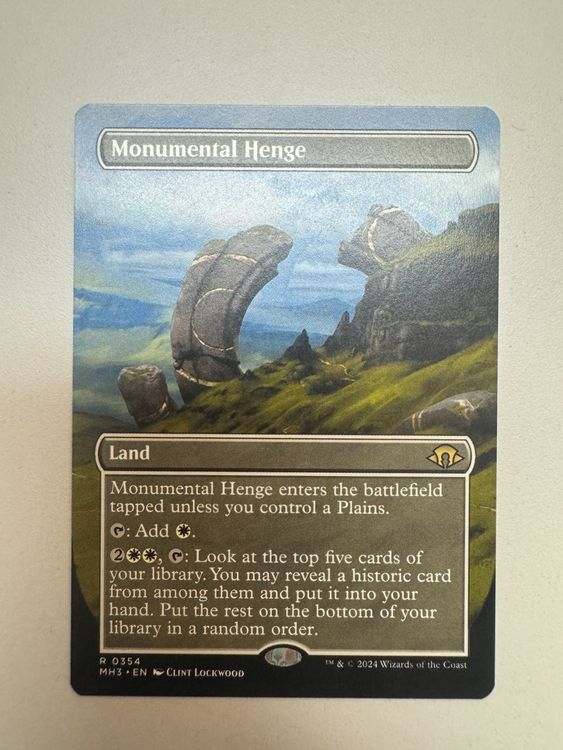Borderless Monumental Henge Modern Horizons 3 NM | Kaufen auf Ricardo