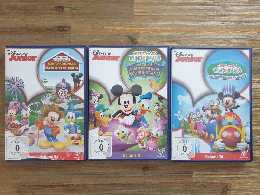 3 Stück Micky Maus Wunderhaus DVD | Kaufen auf Ricardo