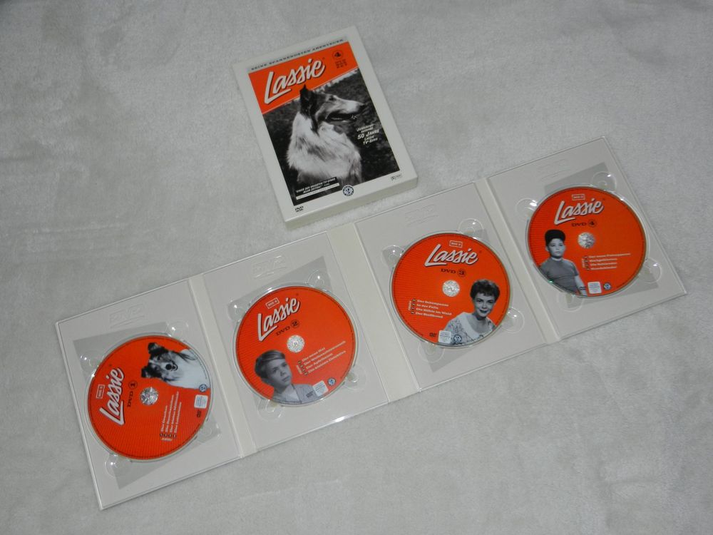 4DVD BOX-SET/ LASSIE BOX 2 / 40j.JUBILÄUMSAUSGABE | Kaufen auf Ricardo