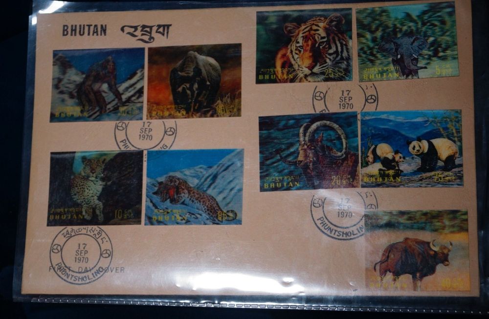 Bhutan Tier Briefmarken 1970, gestempelt | Kaufen auf Ricardo