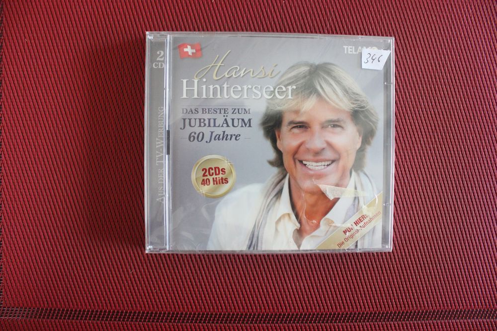 Hansi Hinterseer Das Beste zum Jubiläum 60 Jahre 2 CD NEU (Neu und originalverpackt) in ...